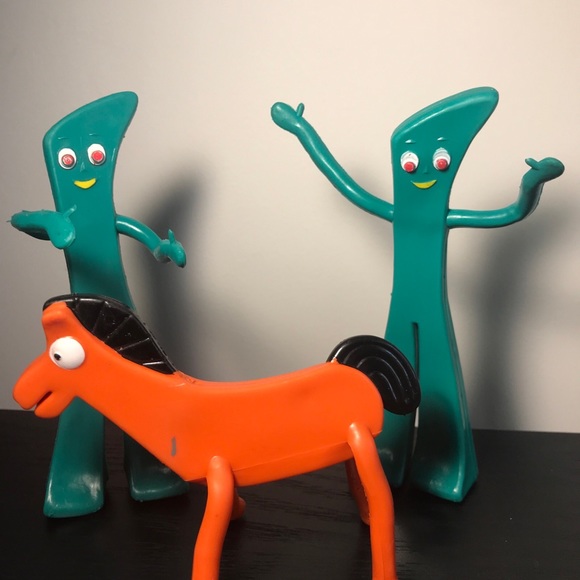 Jesco | Toys | Vintage Jesco Gumby And Pokey Bendy Figurines | Poshmark